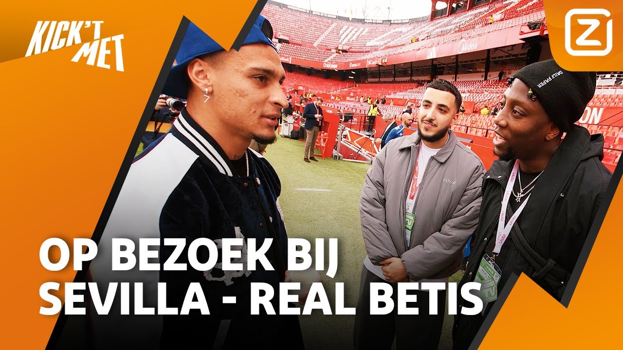 Volgt Antony Ajax nog? | Op bezoek bij Sevilla - Real Betis met Rida ...
