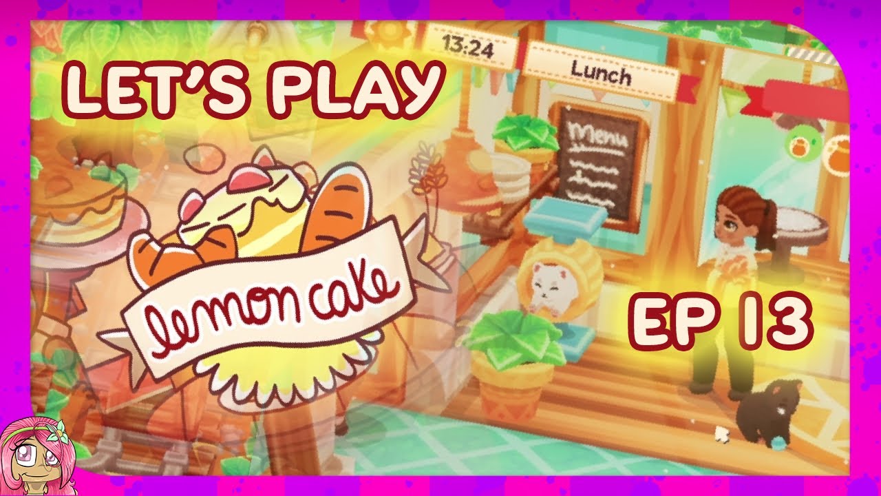 Kitty Cafe | Ep13 | Lemon Cake | Bakery Simulation Game - YouTube