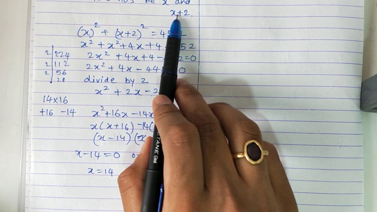 Class 10-Frank- Solving problems 5C-Numbers - YouTube