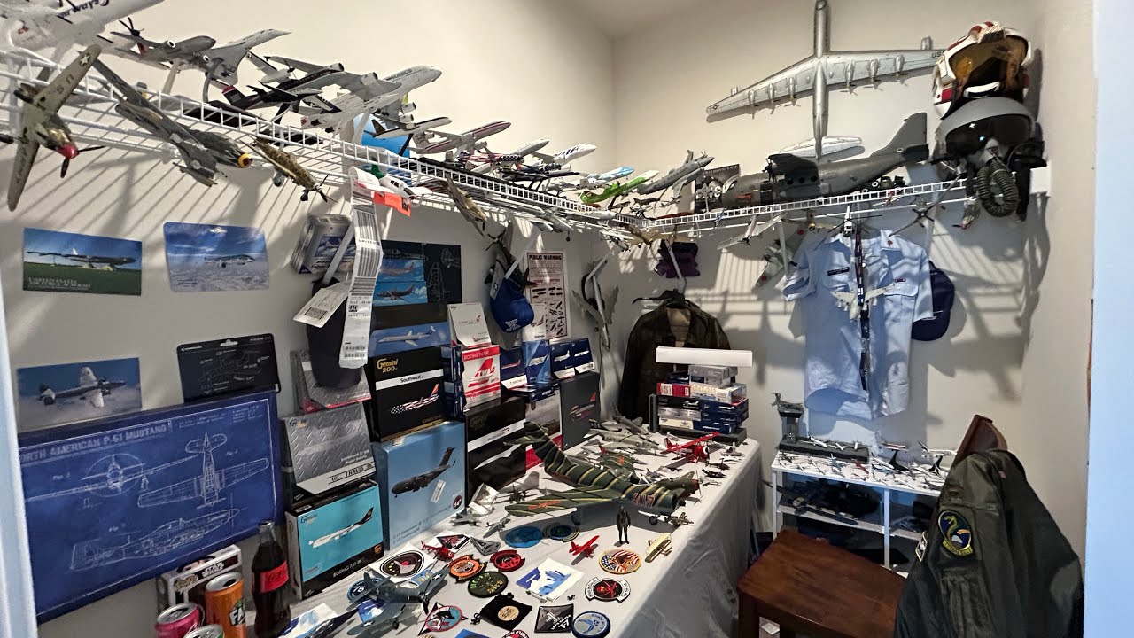 My airplane collection! 100+ models!!! - YouTube