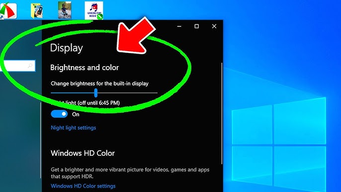 How To Change Desktop Screen Brightness In Windows 10 How To Adjust