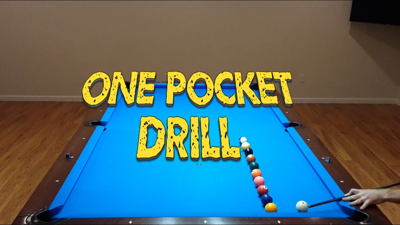 One Pocket 10 Ball Drill - YouTube