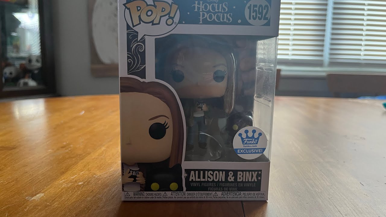 Opening Funko Pop hocus pocus Allison and Binx - YouTube