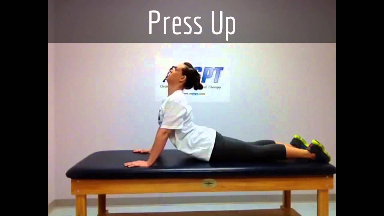 Lower Back Exercises for Herniated Discs and Sciatica - YouTube