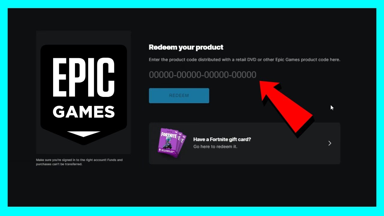 How to Redeem Epic Games Gift Card (2025 METHOD) - YouTube