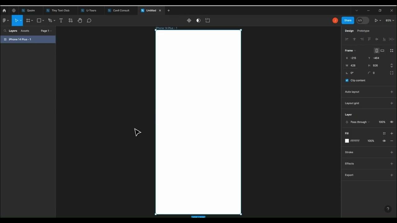 How to Add and Arrange Frames in Figma - YouTube