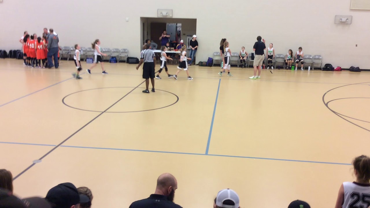 Lady Shockaz vs. Lady Road Runners 5th grade 2nd half - YouTube
