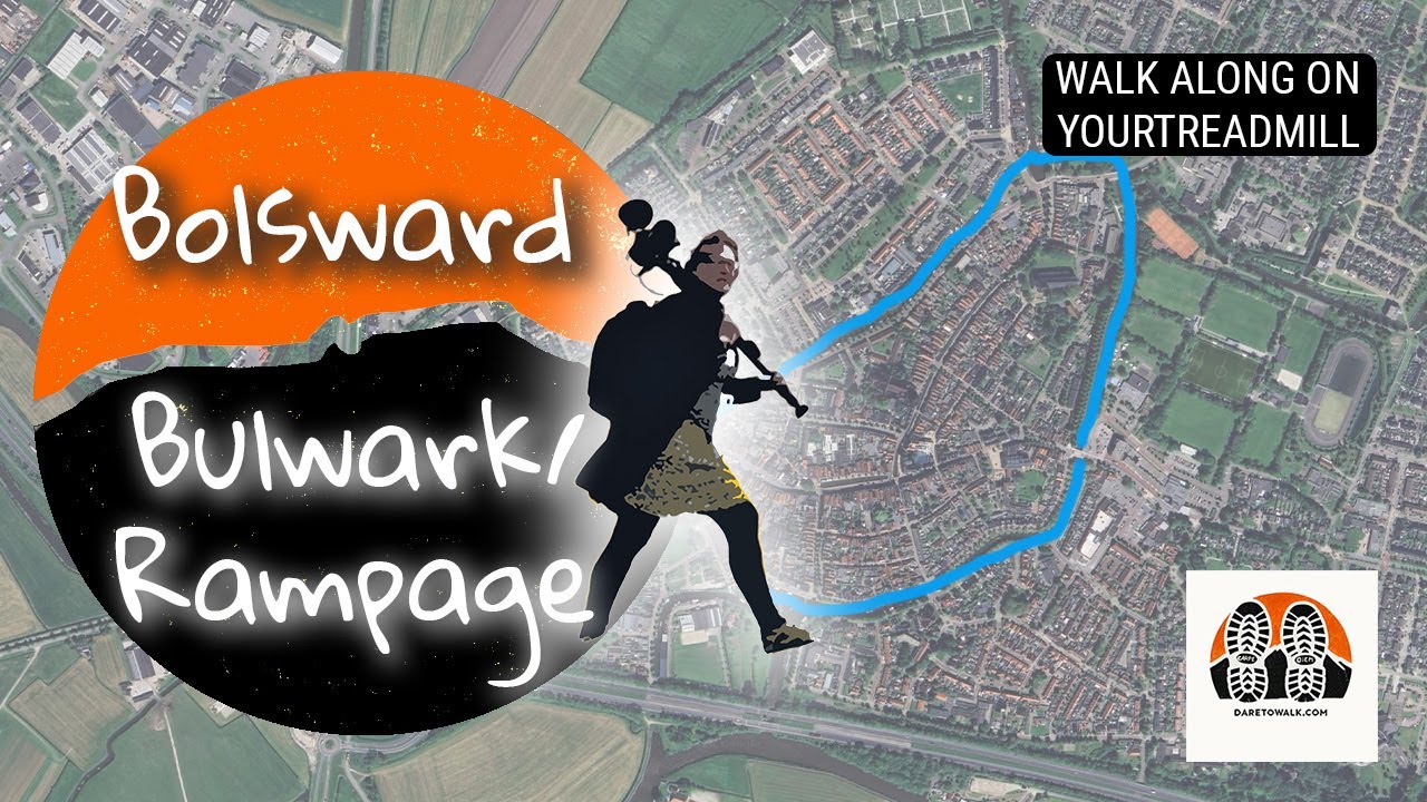 Bulwark or rampage of Bolsward - Bolwerk - walking tour - YouTube