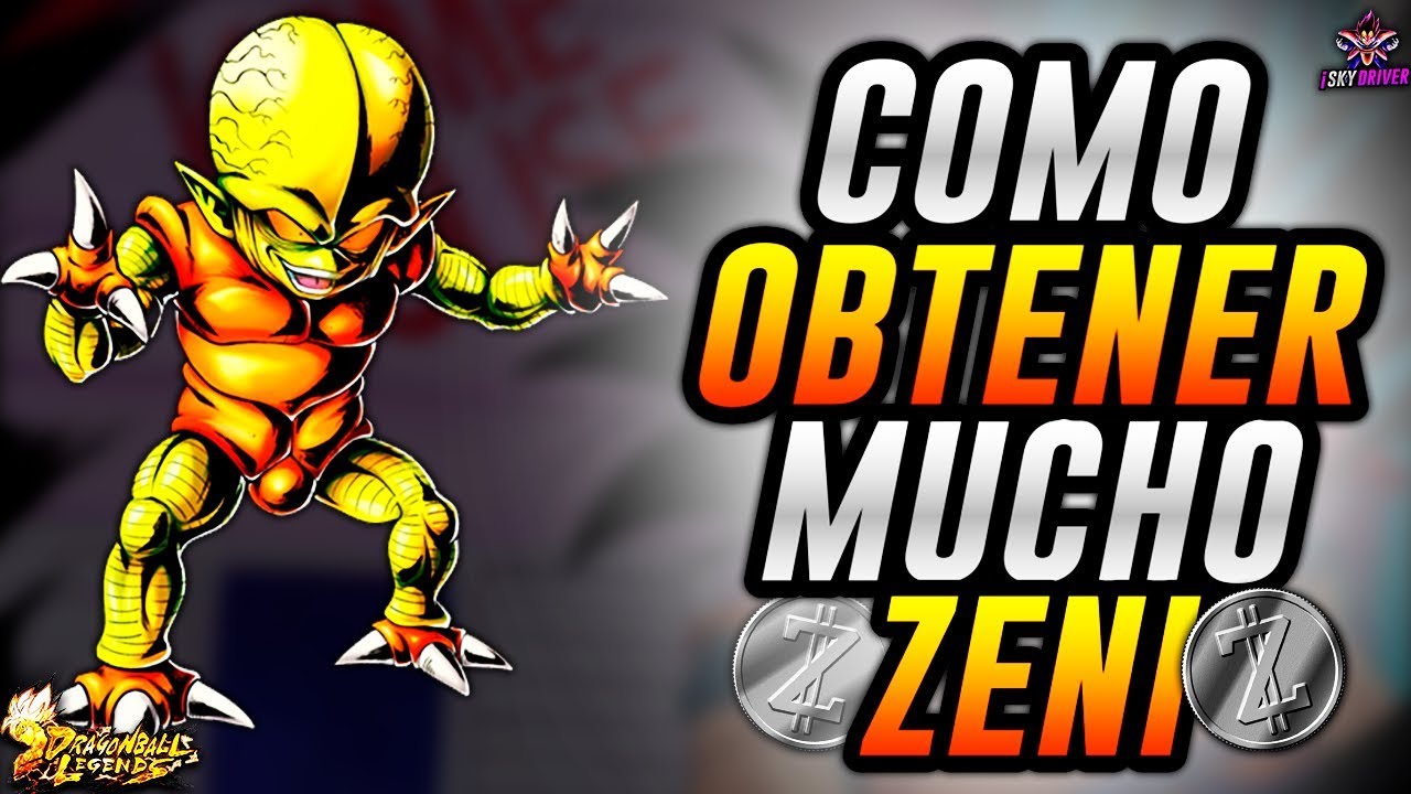 Como obtener mucho zeni - Dragon Ball Legends - YouTube