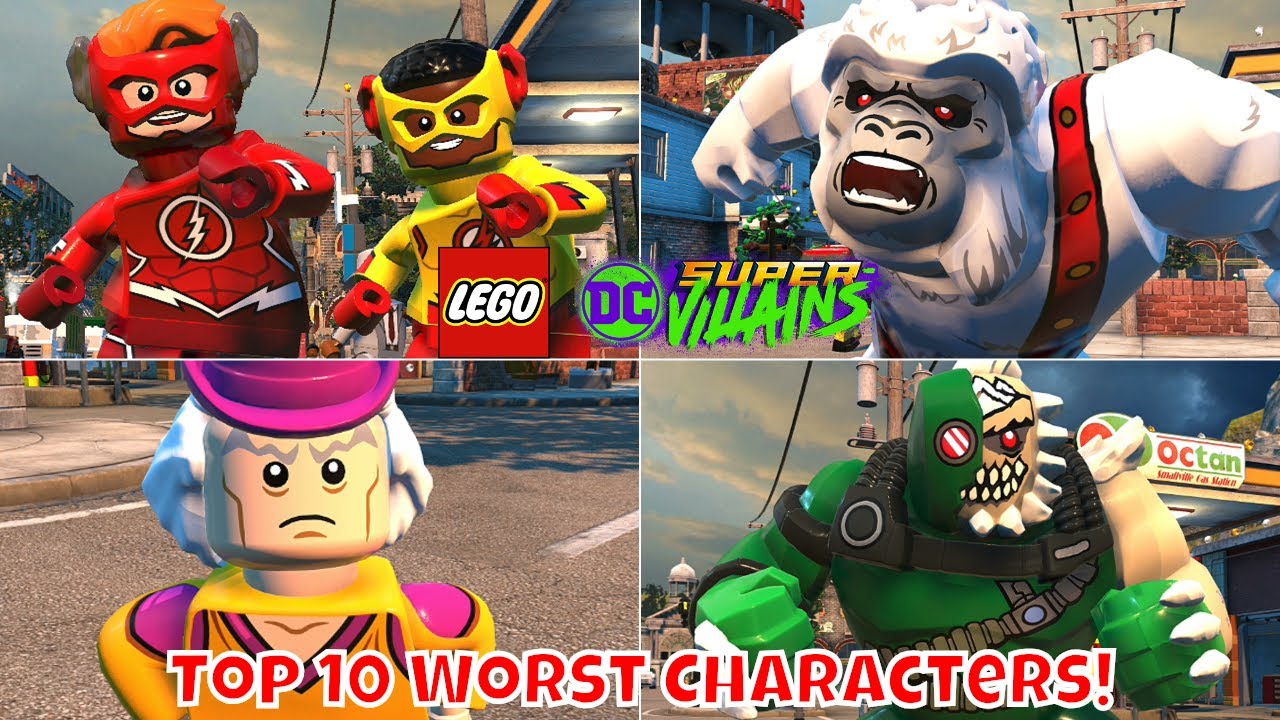 Top 10 Worst Characters in LEGO DC Super Villains - YouTube