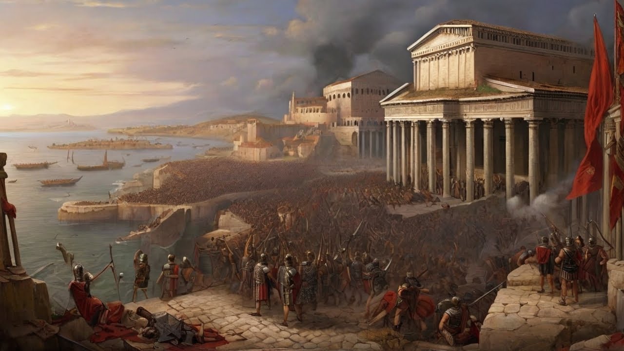 🏛️ La Caída del Imperio Romano en el Año 476 d.C. - HDP 🌏 - YouTube