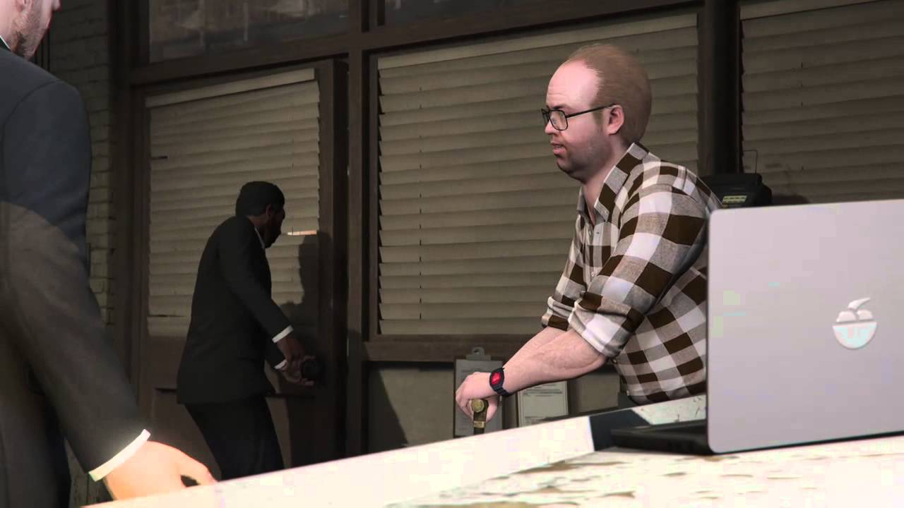 GTA Pacific Standard Heist Ending - YouTube