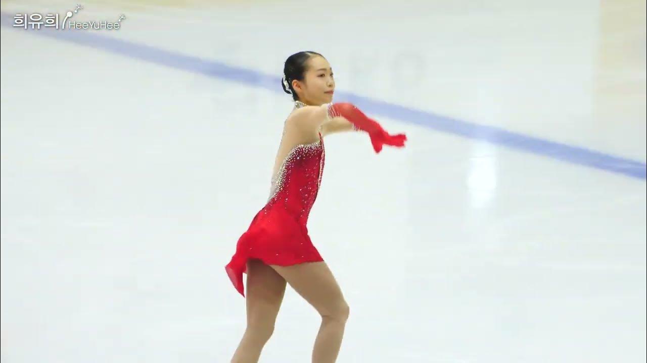 [4K60p] 이효린 Hyorin LEE SP | 2024 종합선수권 Korean Nationals (DAY3) | Sr. Women #11 | 도장중3 | 2024-01 ...