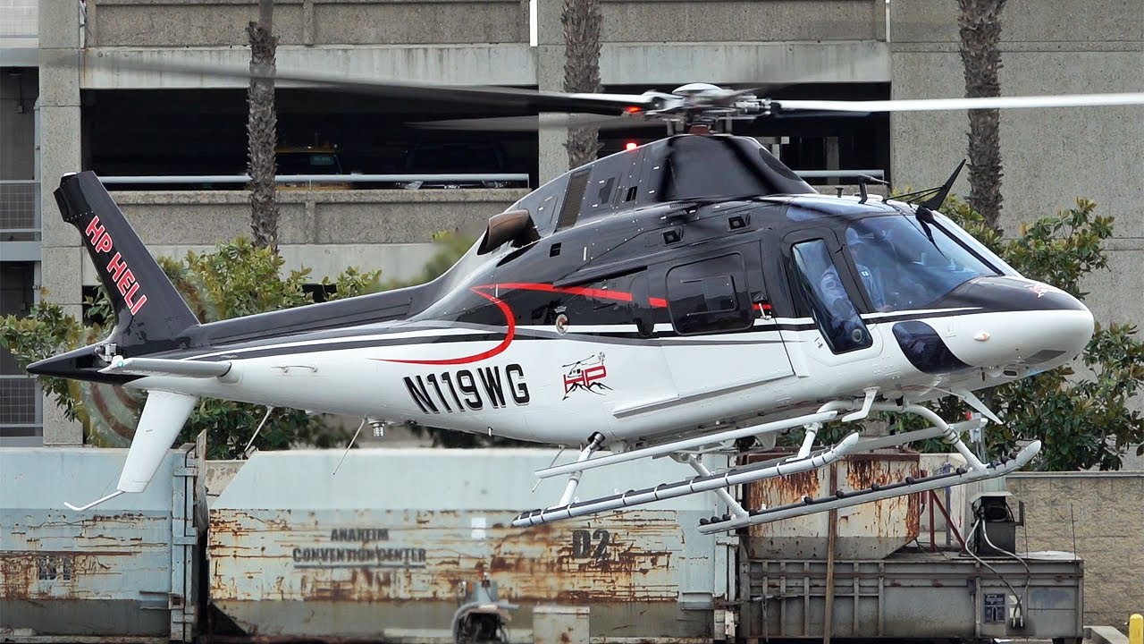 Awesome Agusta Westland AW119 Koala landing at HAI heli expo 2024 ...