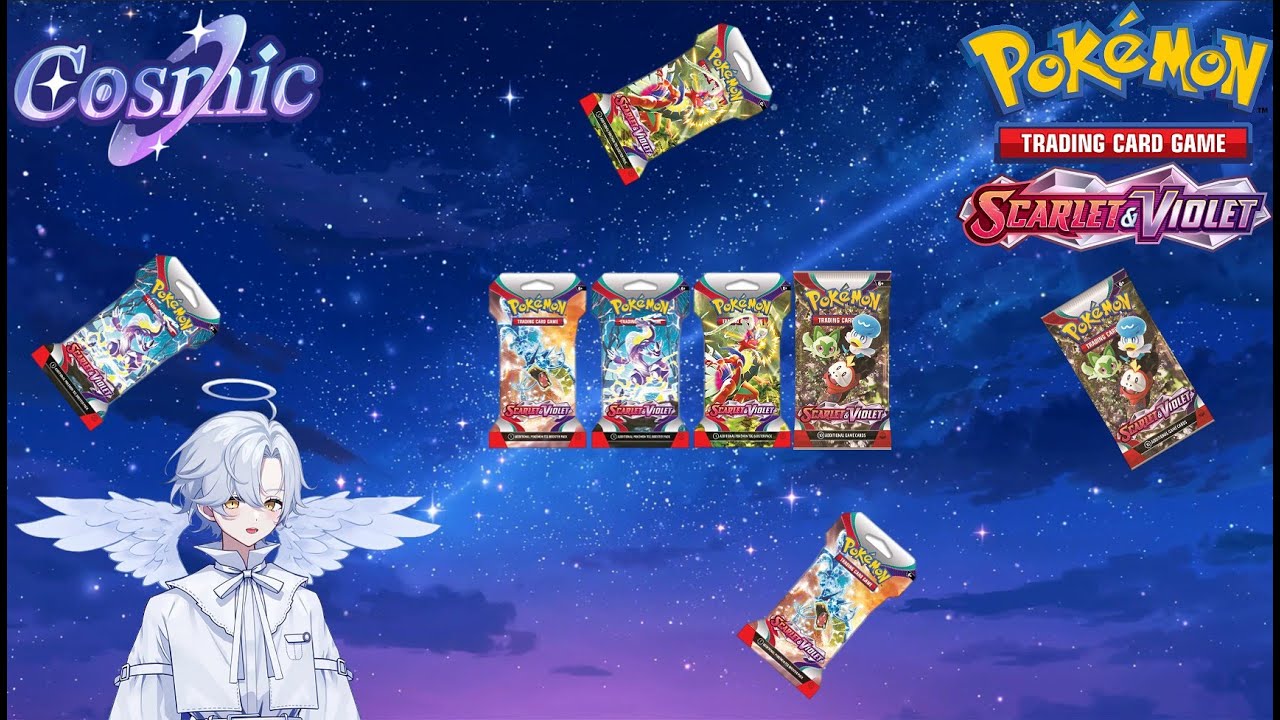 Cosmic's First Ever Long Form Pokémon TCG Video | Scarlet and Violet ...