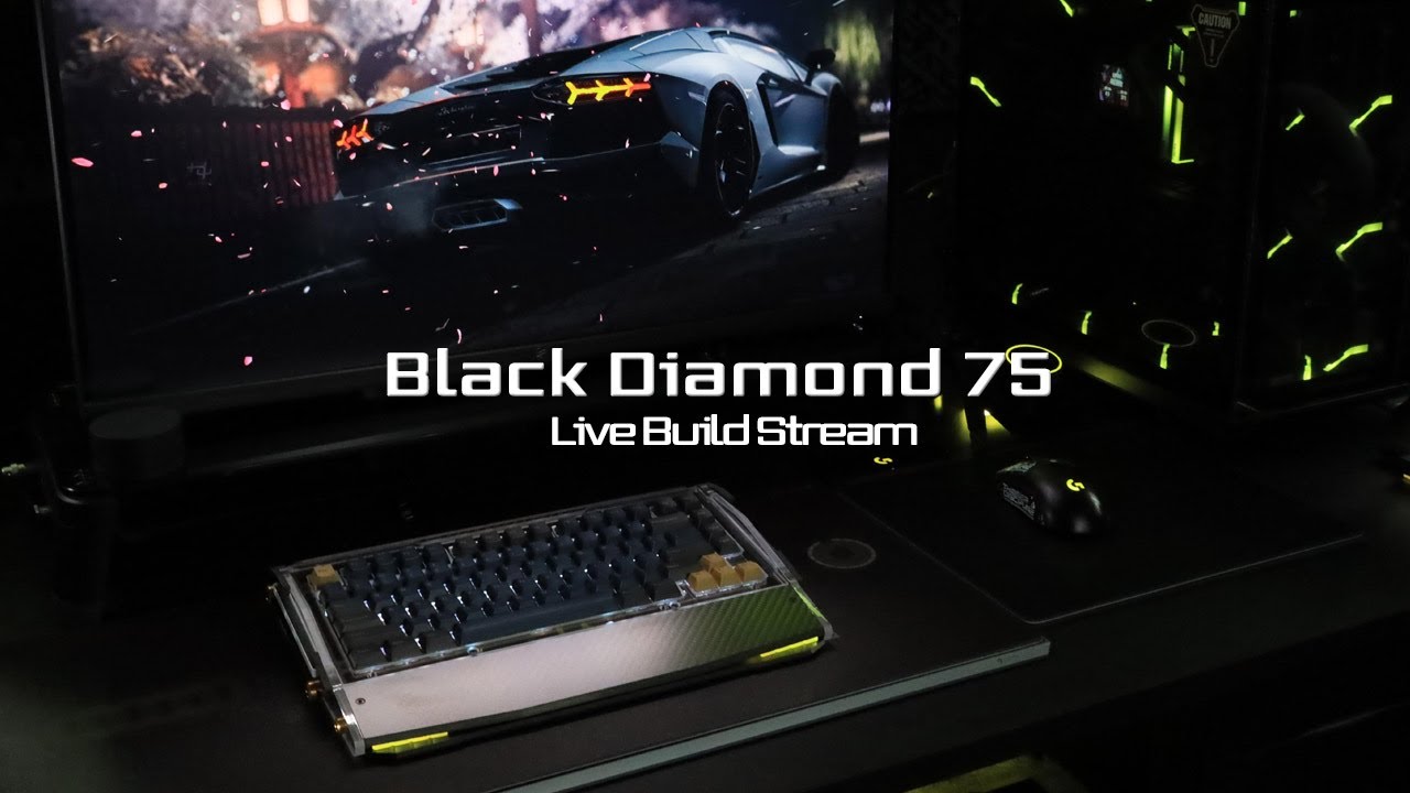 Dry Studio Black Diamond 75 Live Build Stream - YouTube