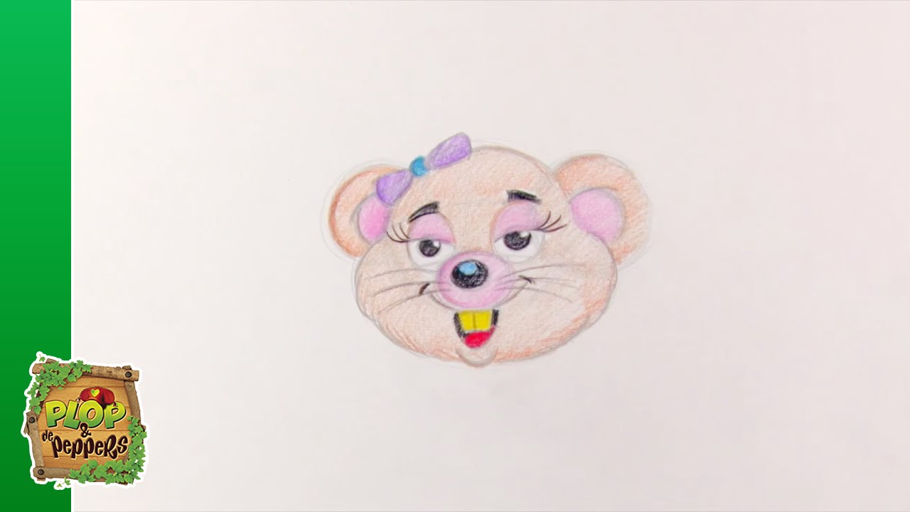 Pip de muis tekenen met Plop & de Peppers - YouTube