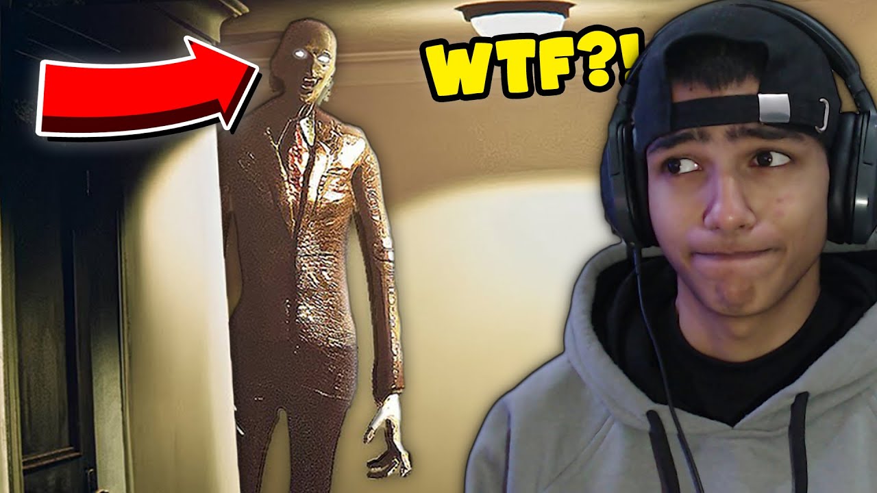 SLENDER MAN GUY IS IN MY HOUSE?! 😱| Dead Faces - YouTube