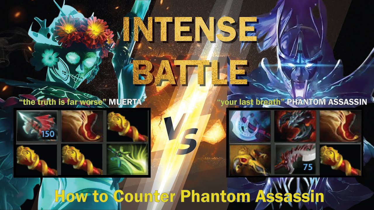 Dota2 | How to beat PA with MUERTA ?? 75% WIN RATE + Best Build + Dota ...