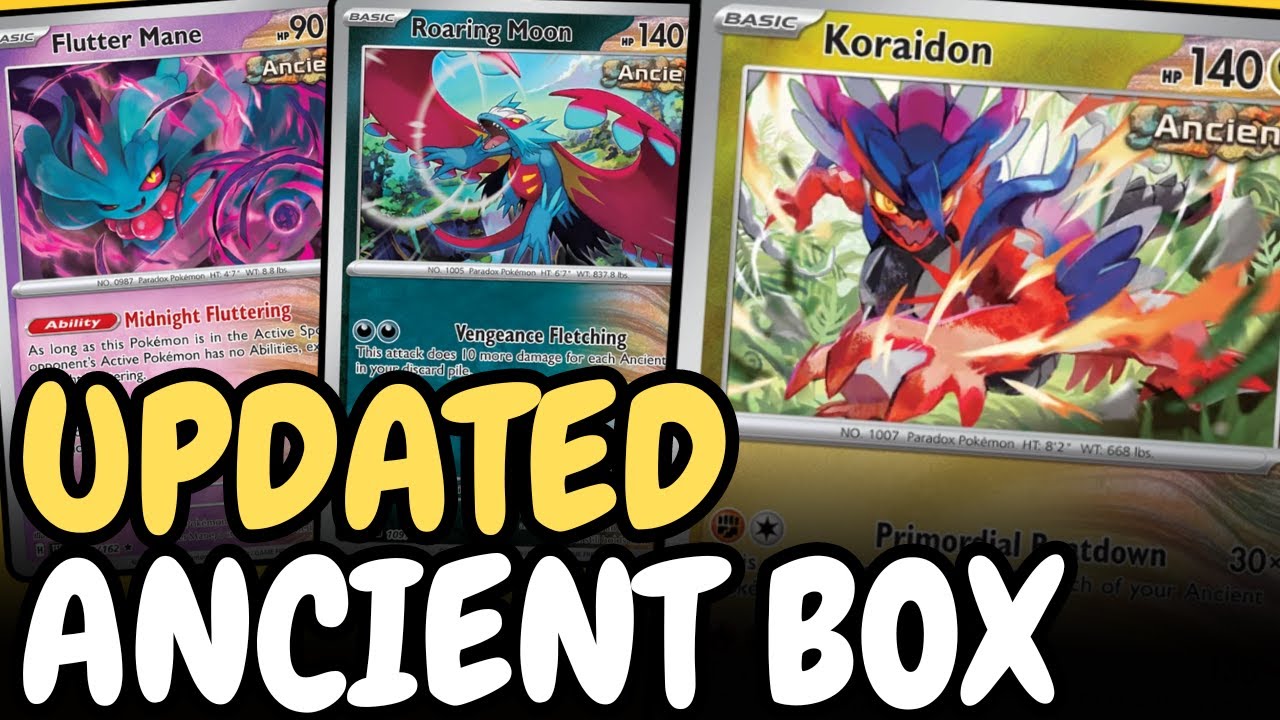 Post Rotation Ancient Box Gets an Update | Pokemon TCG Temporal Forces ...