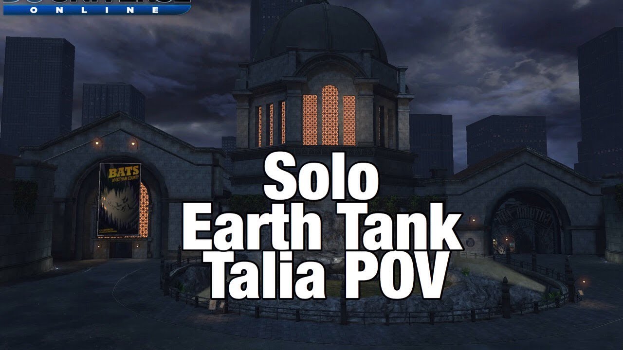 Dcuo: Solo Earth Tank Talia Zoo Elite POV (Stats Revamp) - YouTube