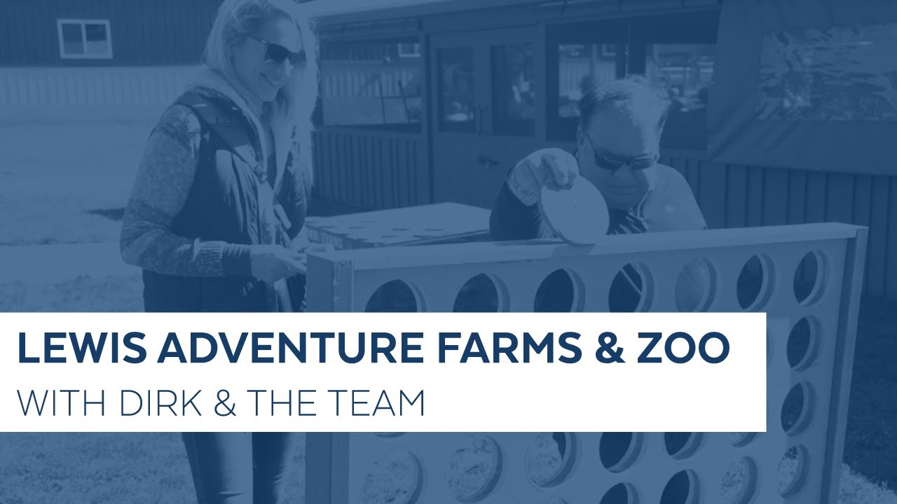 Lewis Adventure Farm & Zoo With Dirk & The Team - YouTube