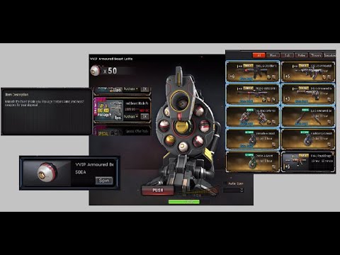Buying and Spin 50pcs of VIP Armoured Beast Mode Package! | Crossfire ...