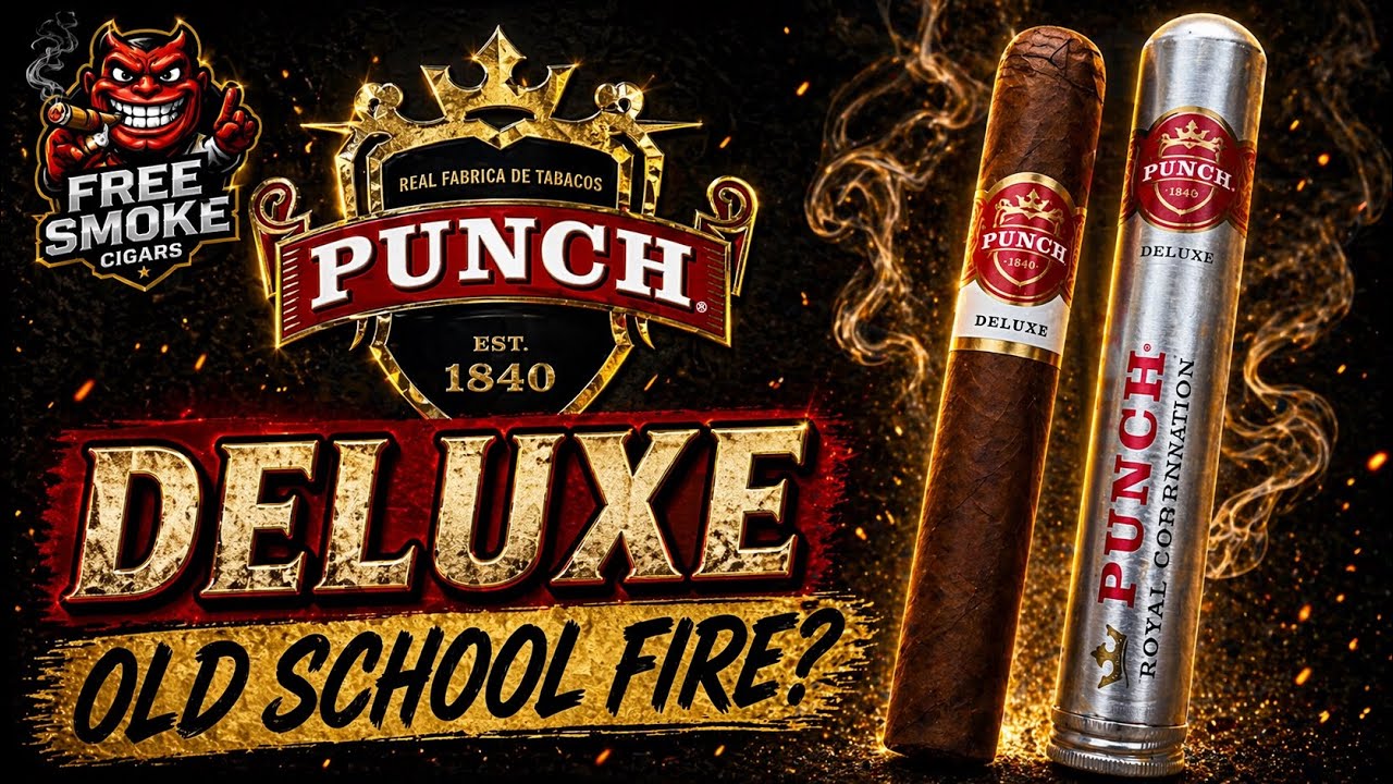 Punch Deluxe Royal Coronation Review | Classic Cigar Breakdown - YouTube