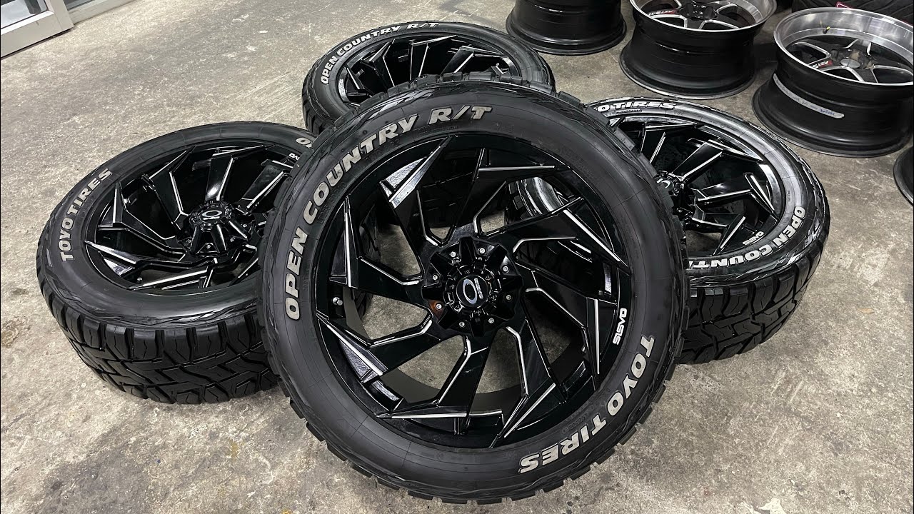 อัพเดทล้อสายลุย ขอบ20 พร้อมยางสายลุย 265/50/20 - YouTube