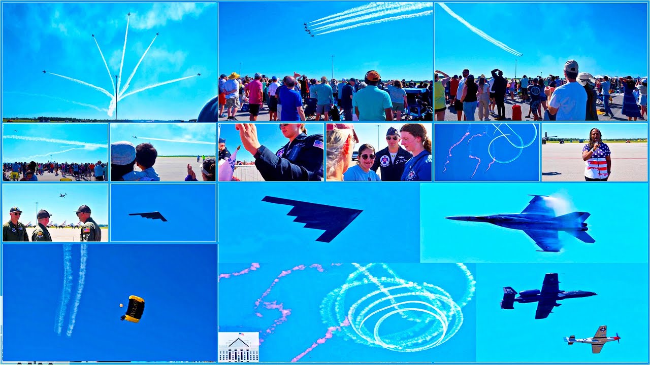 Thunderbirds at Tampa Bay AirFest 2024 - YouTube