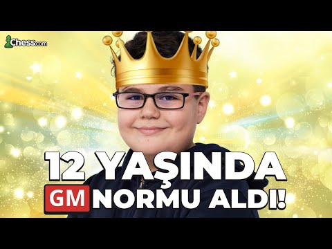 BU ÇOCUK İNANILMAZ! Yağız Kaan 12 Yaşında Büyükusta Normu Aldı!