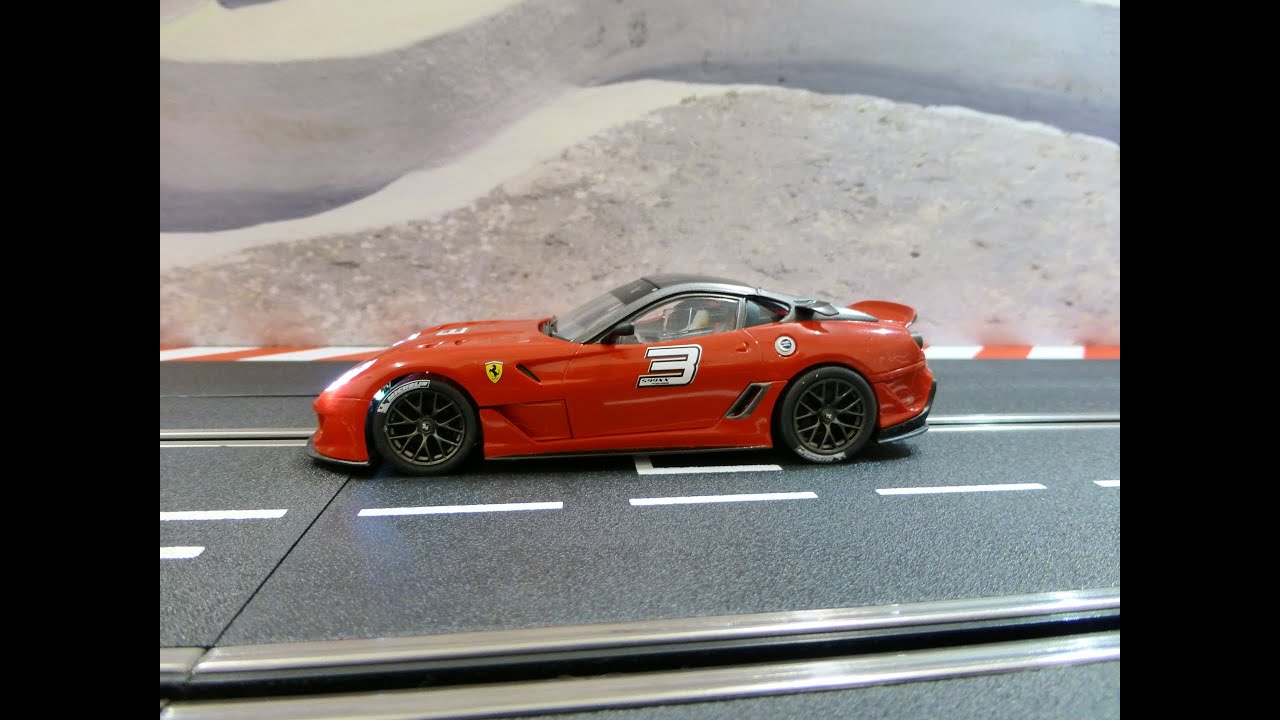 Ferrari 599XX Carrera Digital 132 Testfahrt As seen at Geneva Motorshow ...