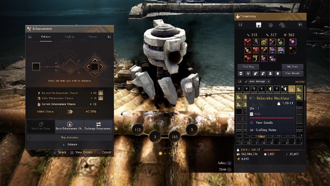 BDO Console - Duo to Pen Deboreka Necklace Enhancing - YouTube