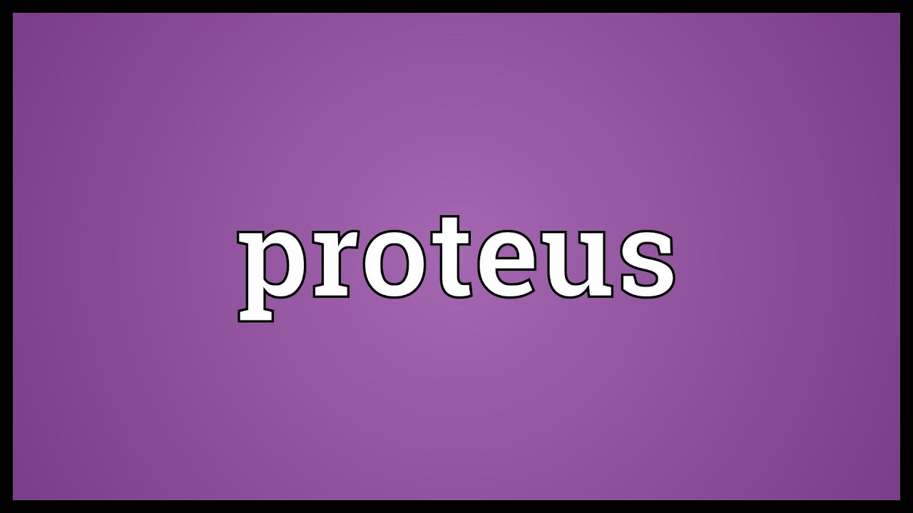 Proteus Meaning - YouTube