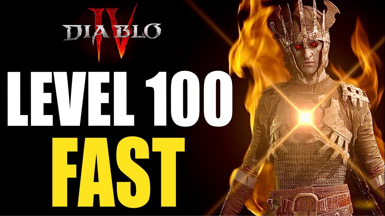 Level 1-100 *FAST* | Diablo 4 NEW Leveling Guide | Best Way to Level ...
