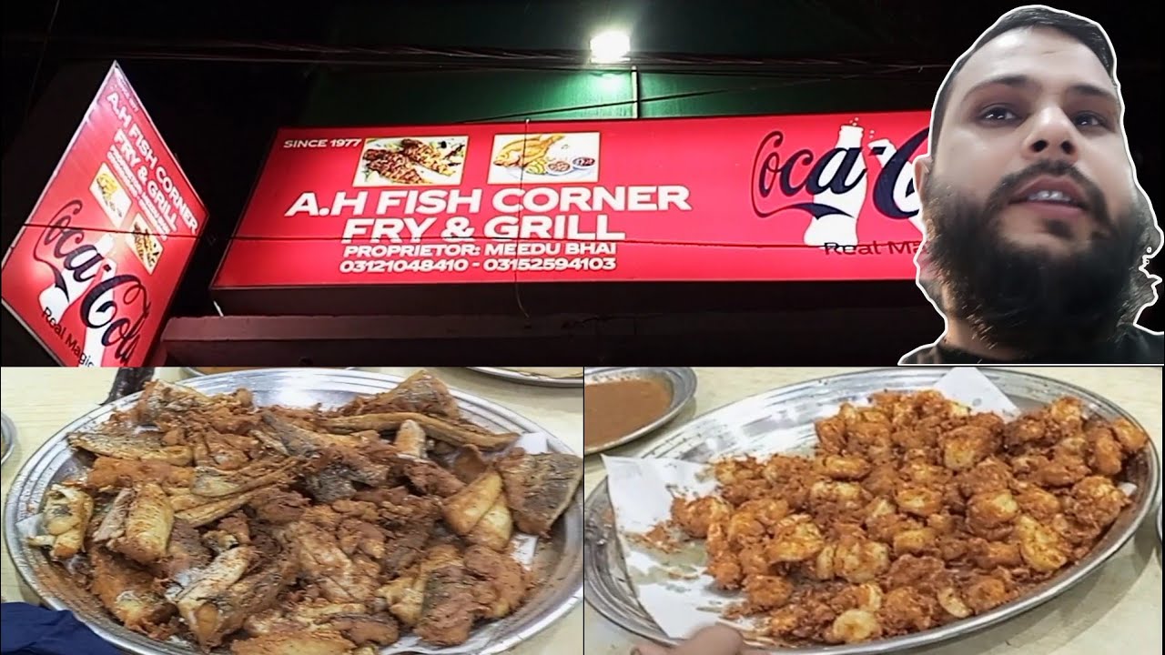 Fish🐟 Party at A.H Fish Corner I Korangi Karachi I Anees Khan Vlogs ...