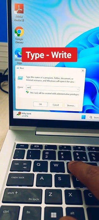 Shortcut command tricks to open wordpad in windows pc ll #shortcutkeys #shortsfeed - YouTube