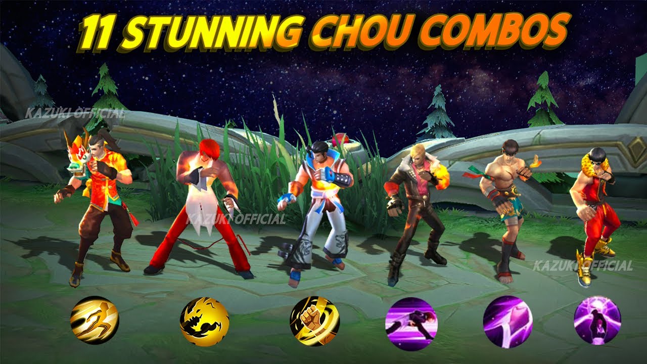 Secret Chou Combos You Should Know | Chou Kicks Complete Tutorial ...