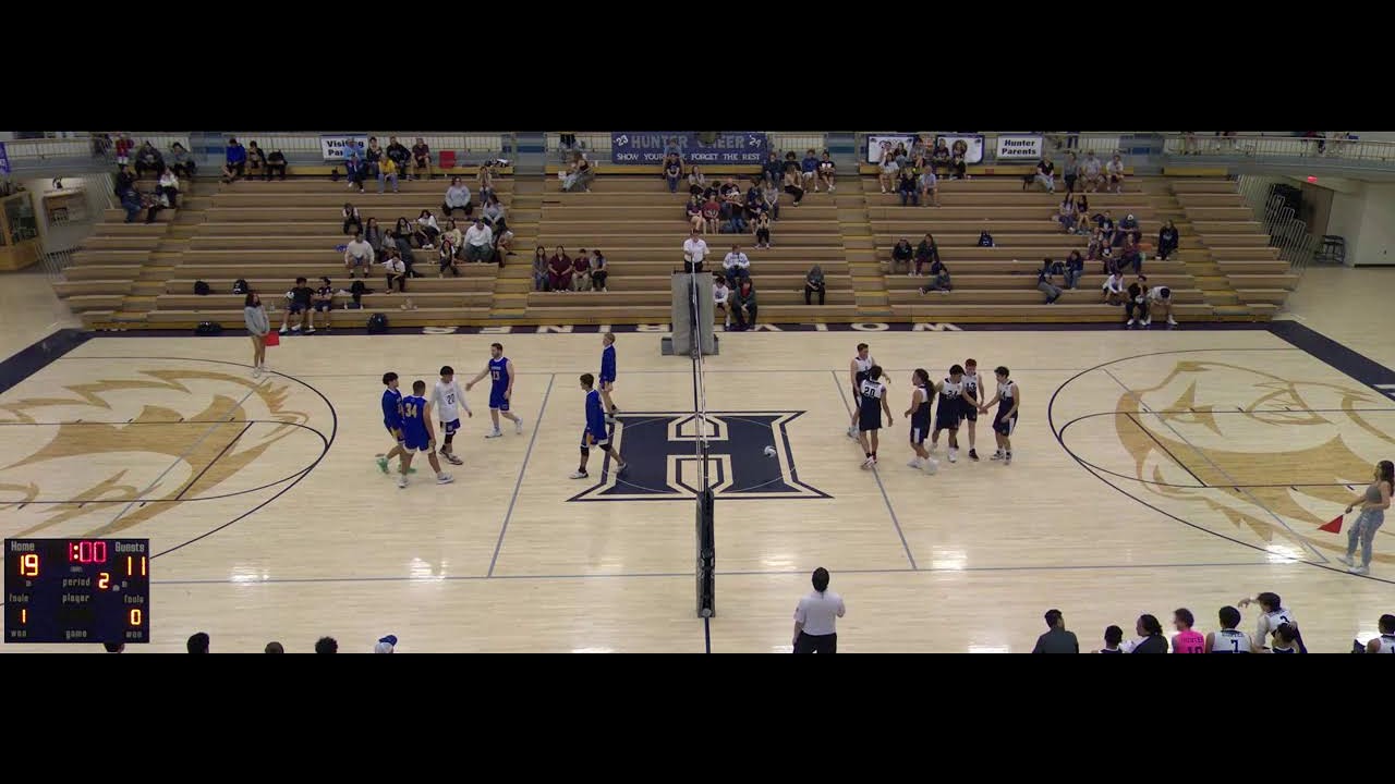 Hunter High School vs. Cyprus High School Varsity Mens' Volleyball ...
