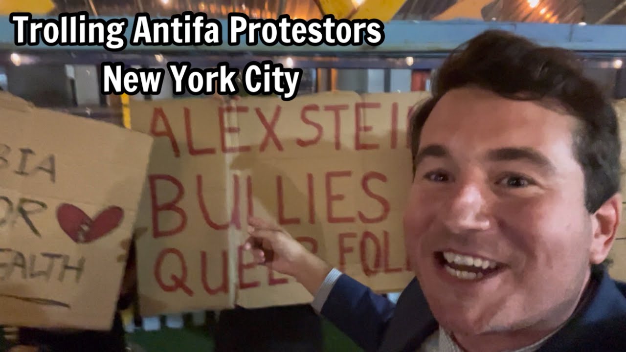 Showing the “Arts & Crafts Antifa” who the real boss is of Gotham City ...