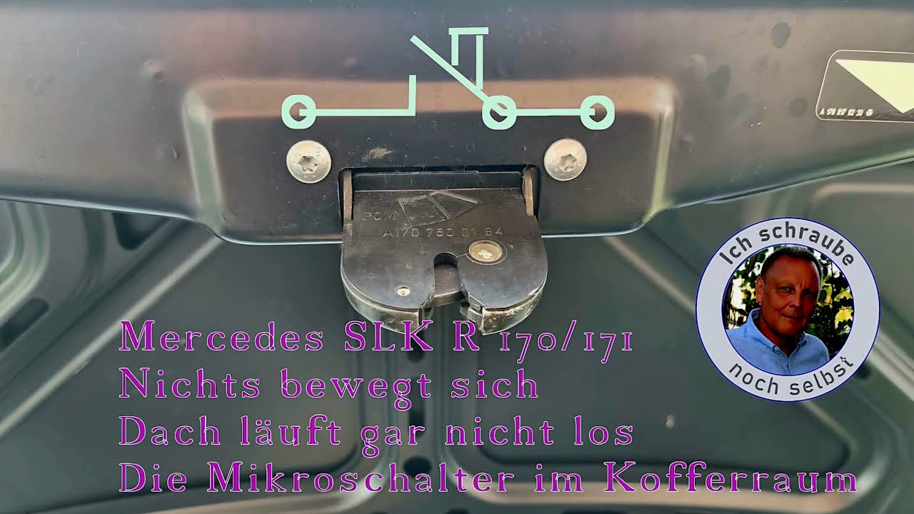 Mercedes SLK R 170/171, Dach öffnet nicht. Das Heckschloss und sein ...