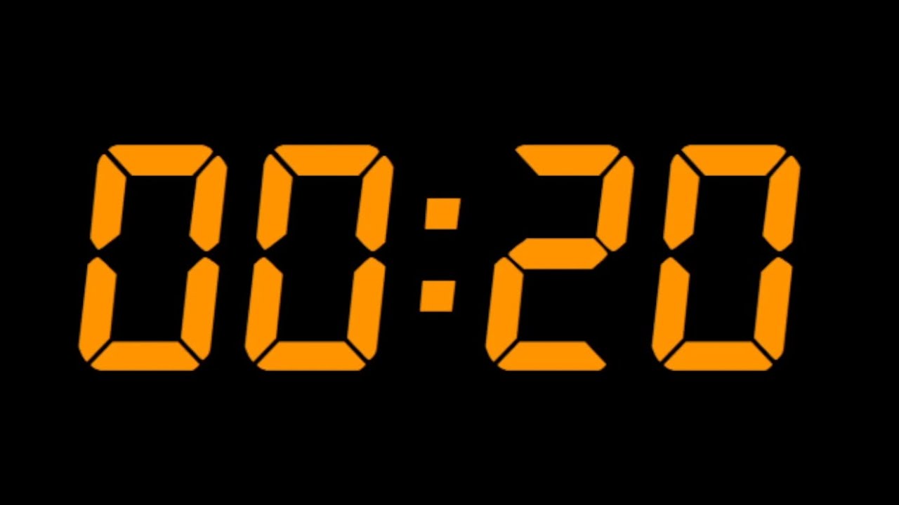 20 SECOND TIMER - YouTube