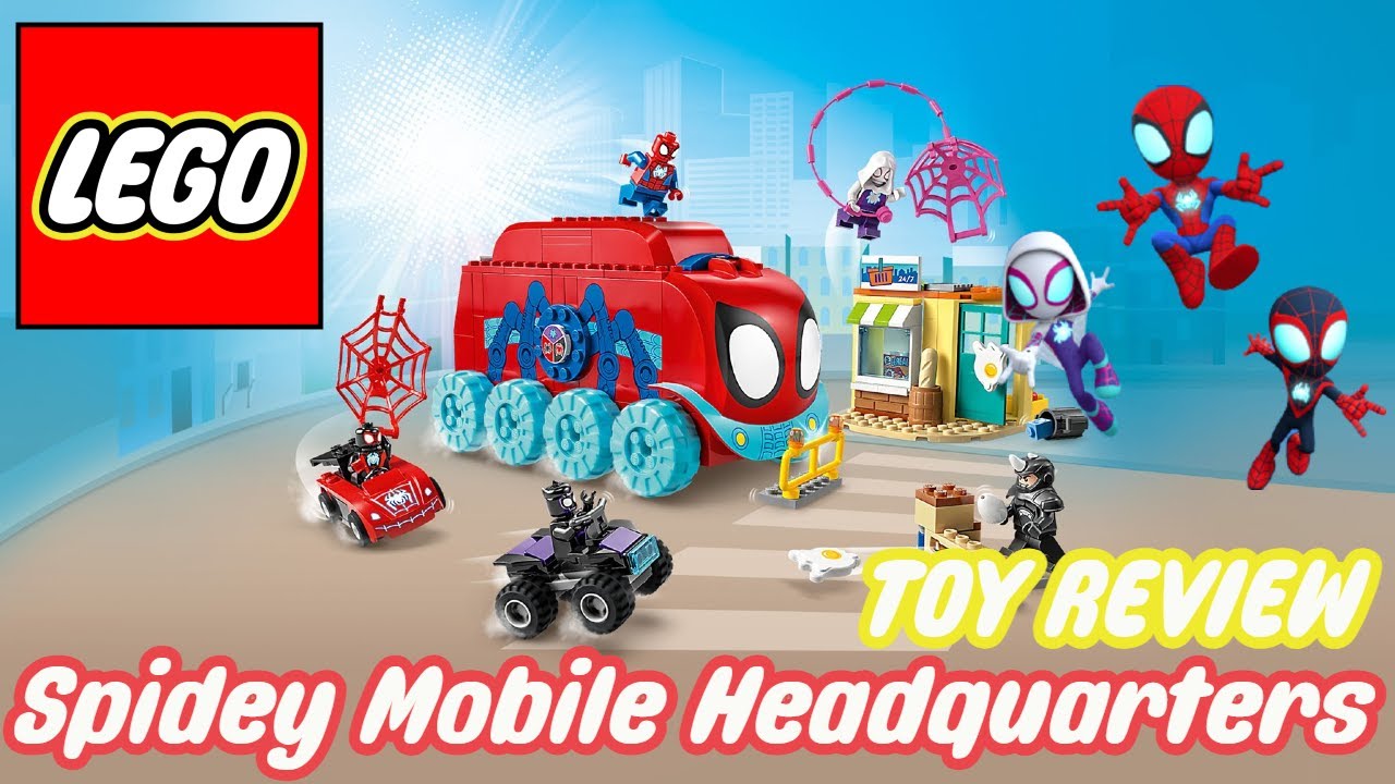 LEGO Marvel Spidey Mobile Headquarters | Lego Marvel Spidey and His ...