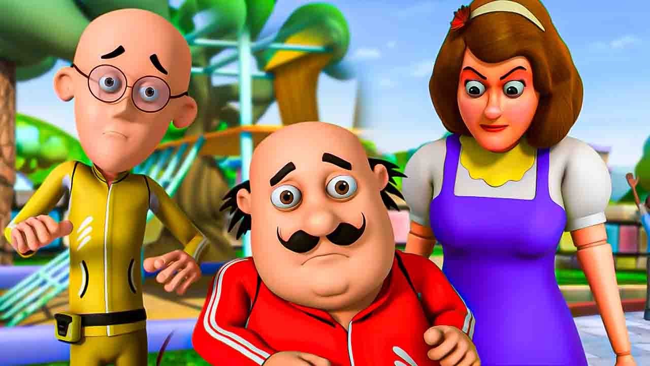 మోటు పాట్లూ ఔర్ సెక్యూరిటీ రోబోట్ కా హంగామా! | Motu Patlu | Motu Patlu ...