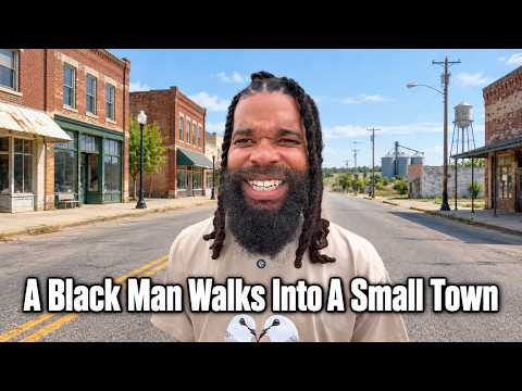 A Black Man Walks Into A Small Town 