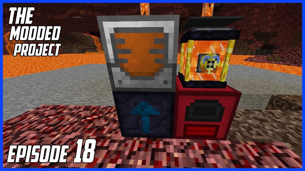 The Modded Project Lets Play S1E18 Lava Pumping Modded 1 12 - YouTube