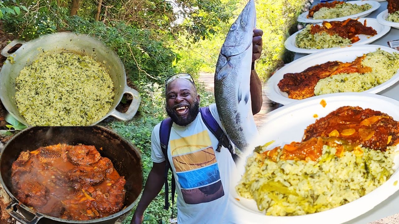 part 2 2024 in the woods story time river monster open fire cookout ...