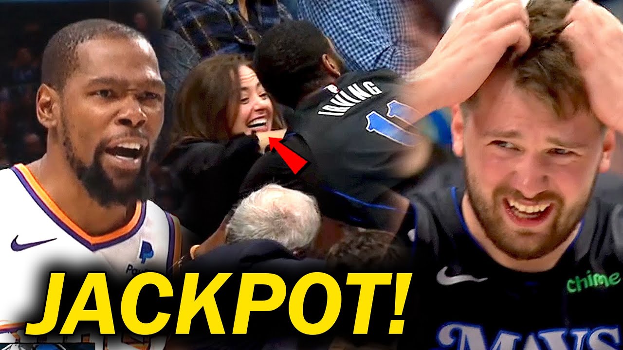 jackpot ang fan na'to sa ginawa ni Kyrie, Kinarma si Booker putok pa ...