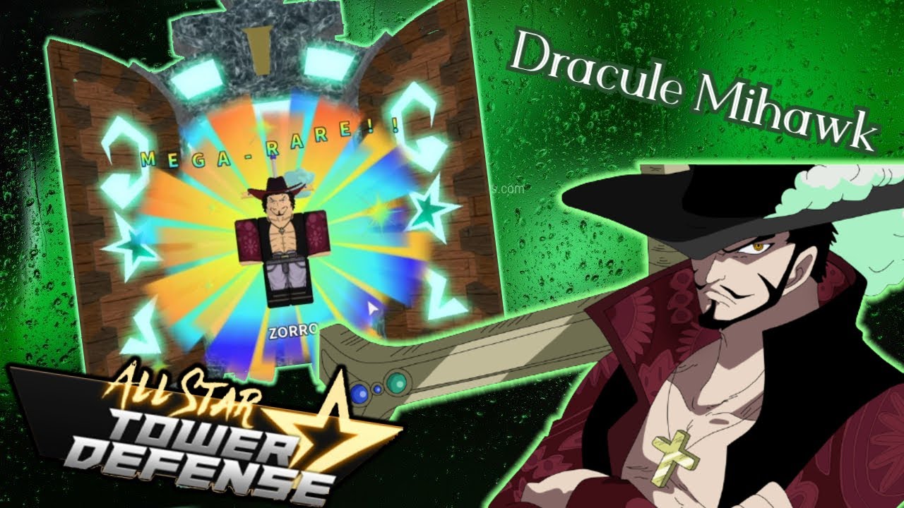 Finally Getting *Mihawk* In All Star Tower Defense!!! - YouTube