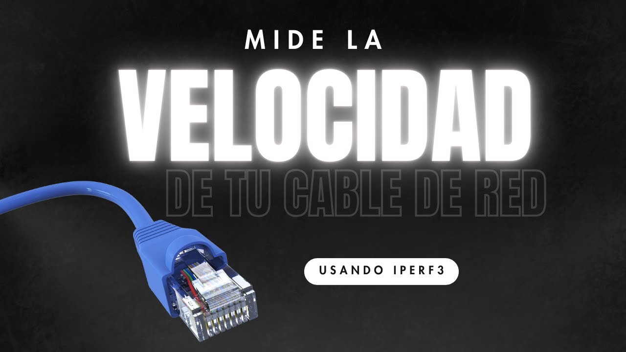 Medir la velocidad de tu cable de red con Iperf3 - YouTube